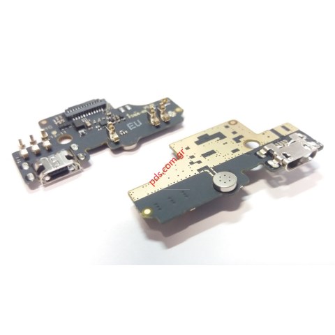 Γνήσια πλακέτα φόρτισης Alcatel 1s (5024d) SUB charging board Micro USB ...