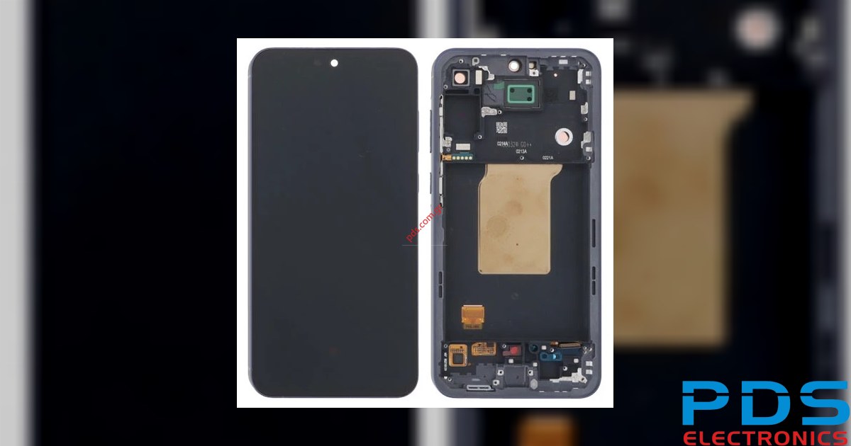 Original set Samsung Galaxy A55 5G SM-A556B W/Frame NAVY LCD Display ...