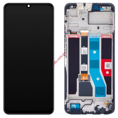 Original Set LCD Realme C51 (RMX-3830) 2023 Black Display Touch screen ...