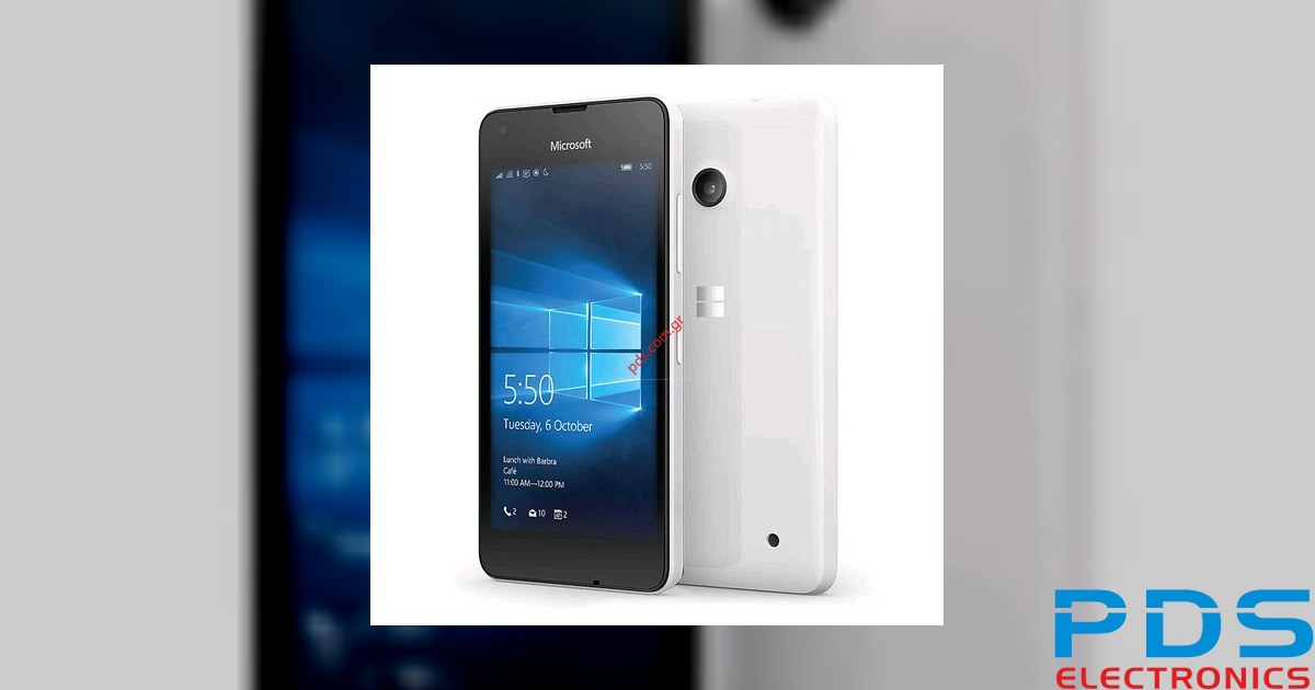 Κινητό τηλέφωνο Nokia Microsoft Lumia 550 White EU σε λευκό χρώμα | pds ...