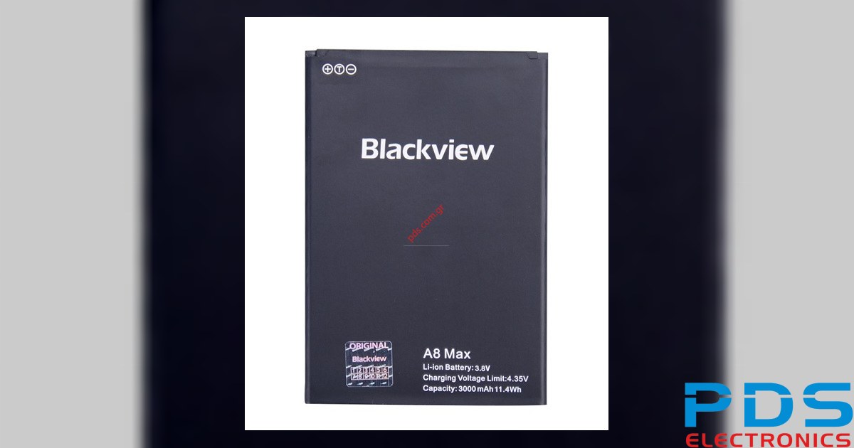 Γνήσια μπαταρία BlackView A8 MAX Lion 2500mah Bulk | pds.com.gr