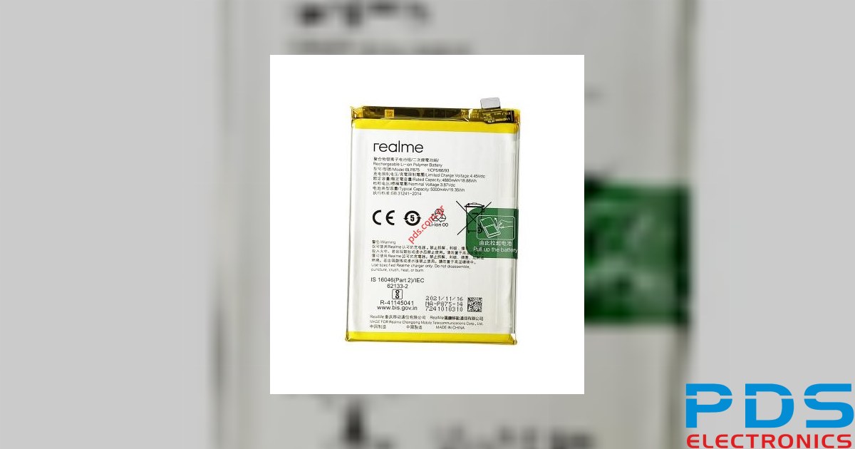 Original battery Realme C55 (BLP875) Lion 5000mAh Box | pds.com.gr
