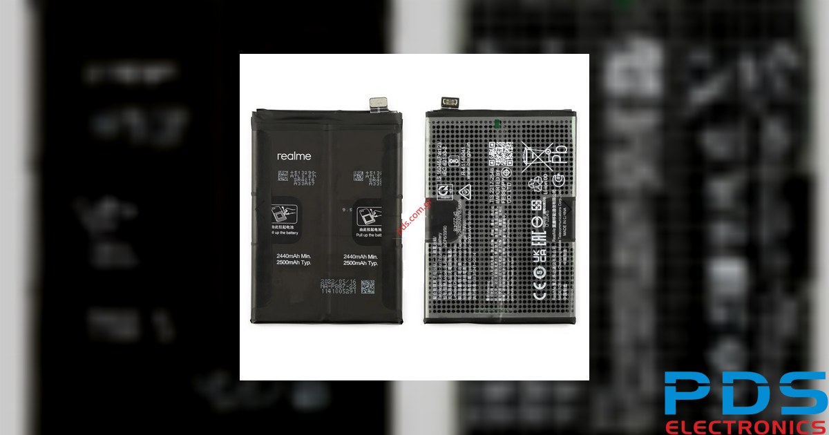 Original Battery Realme GT NEO 2 5G (BLP887) Lion 5000mAh 7.74V BOX ...