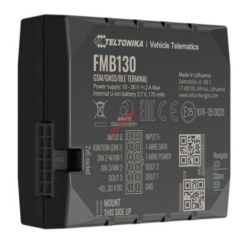 New GPS tracker car system Teltonica FMB130 with GSM/GPRS/GNSS ...