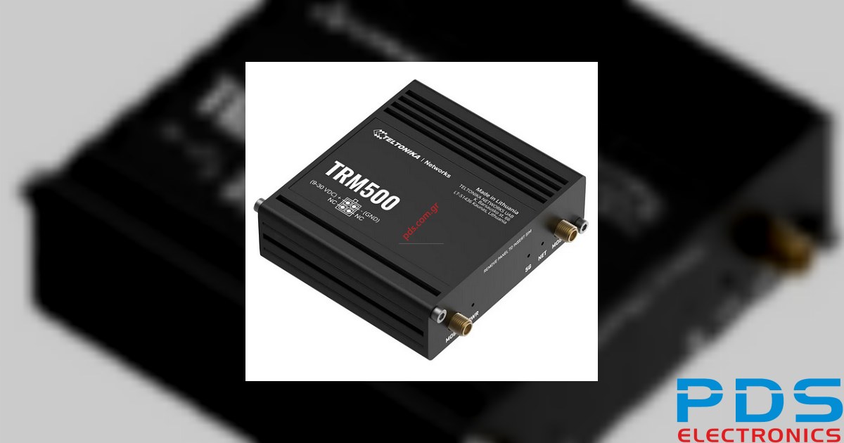 Router wireless Teltonika TRM500 5G with USB TYPE-C Black | pds.com.gr