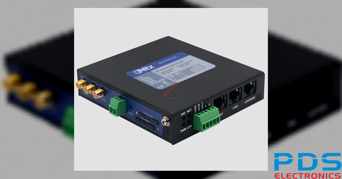Βιομηχανικός δρομολογητής Router GSM MTX EOS 4G LTE, GPS, VPN 2 SIM 3 ...