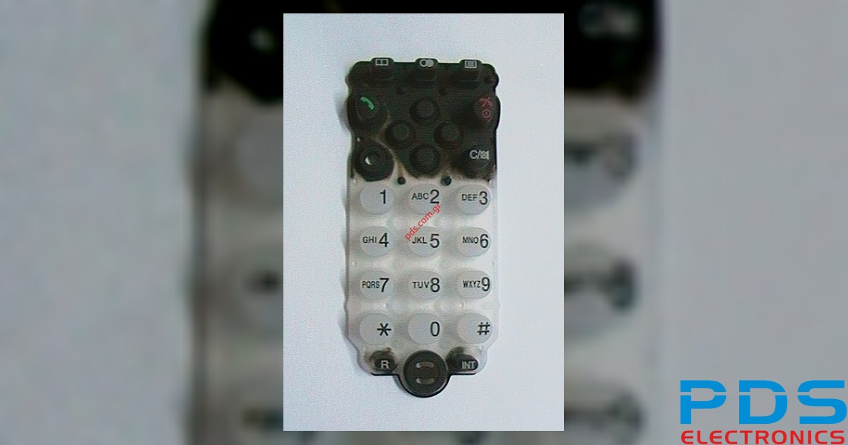 Original keyboard with switch Panasonic Handset KX-A145E Model | pds.com.gr