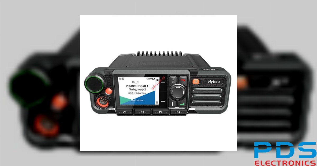 Ψηφιακός πομποδέκτης οχήματος Hytera VHF HM785 DMR 25W Mobile Business series | pds.com.gr