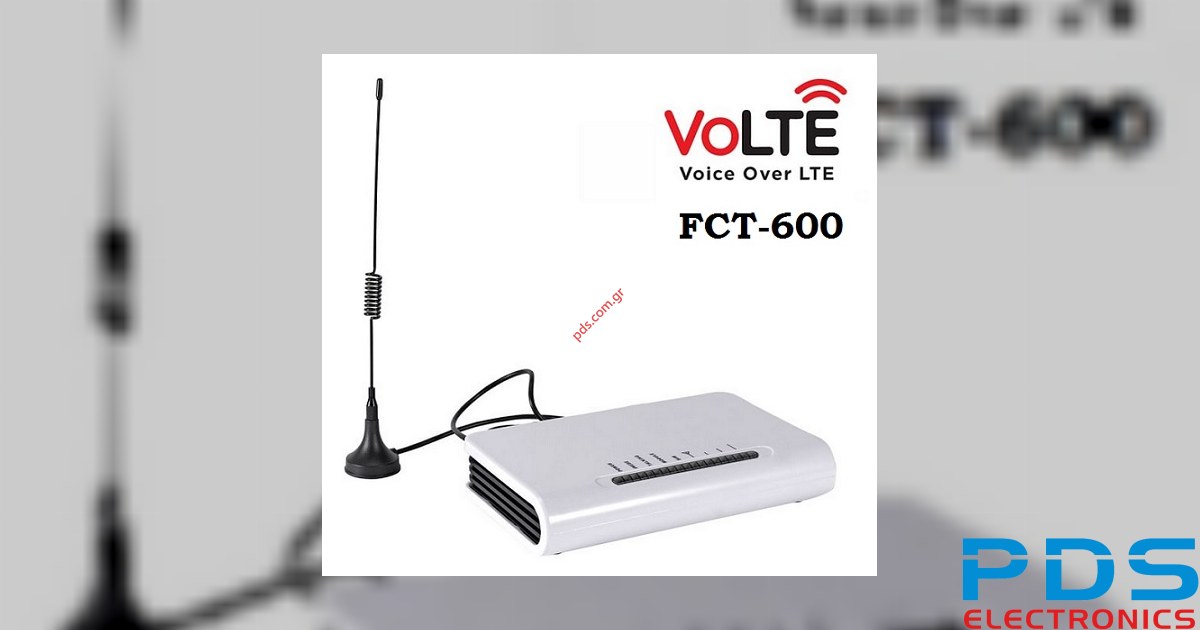 Fixed cellular terminal FCT-600 4G DTMF Voice Box | pds.com.gr