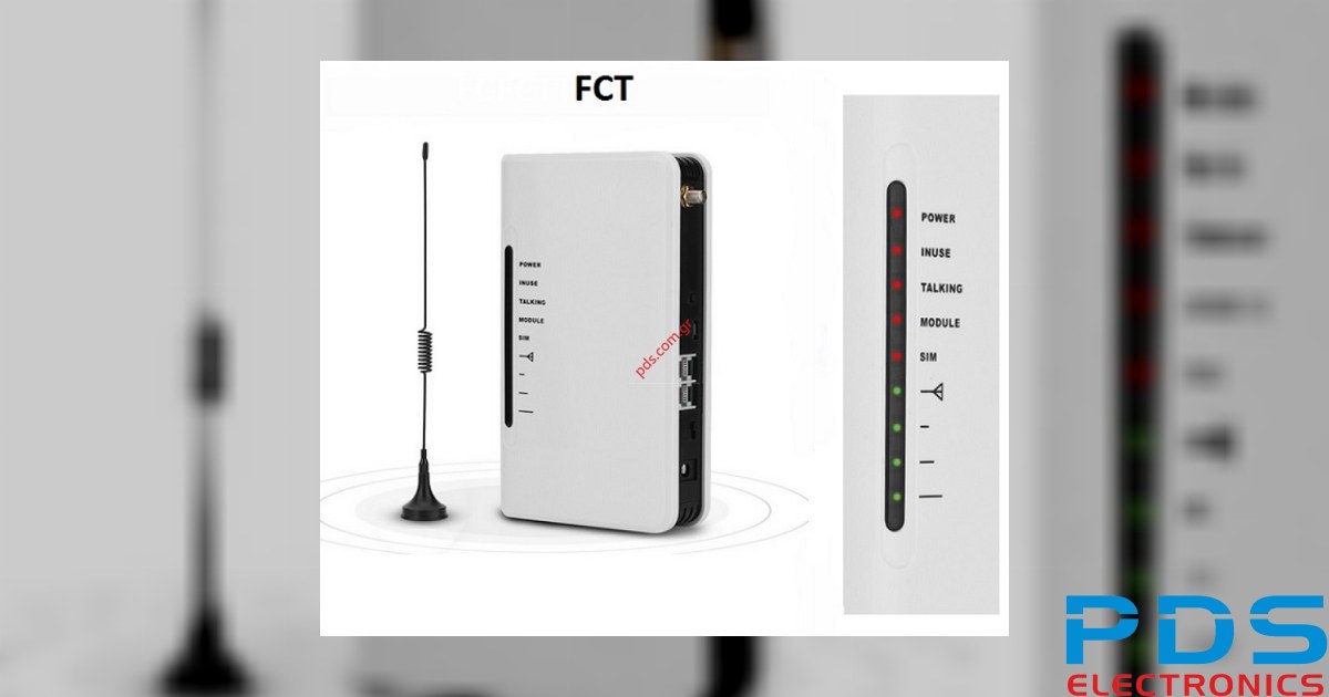 Fixed cellular terminal FCT-600 4G DTMF Voice Box | pds.com.gr