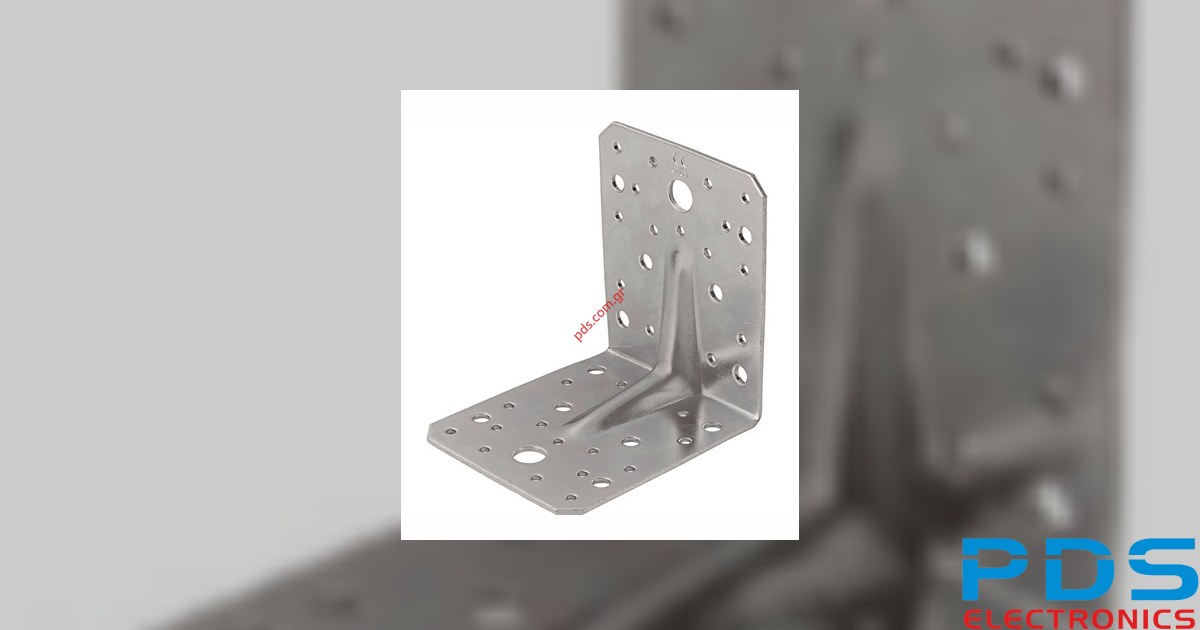 Metallic corner 10X10X09cm Galvanized steel | pds.com.gr