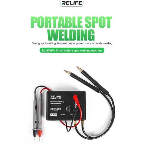 Συσκευή κόλλησης επαφών μπαταρίας Relife RL-936W spot welding machine ...